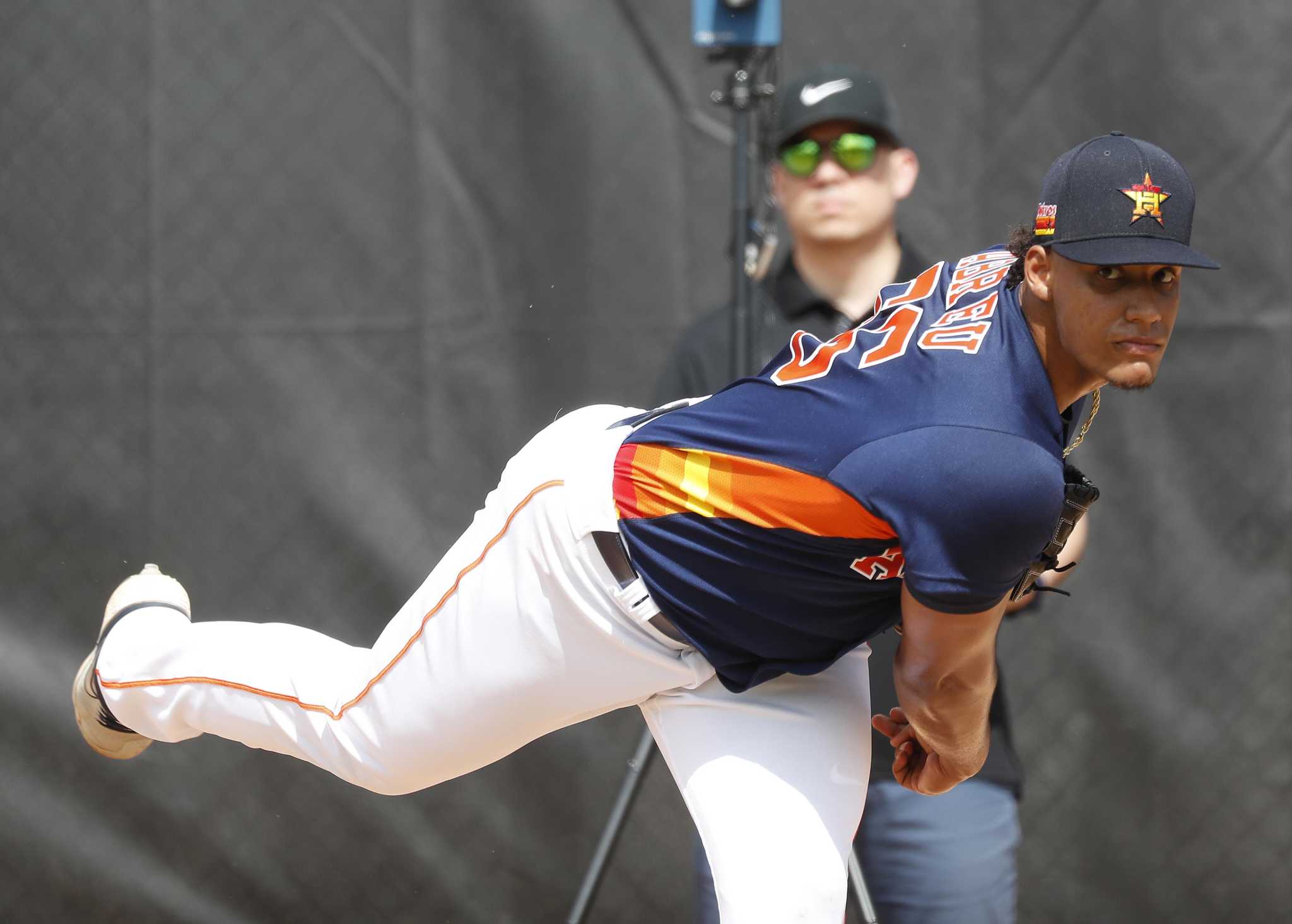 Bryan Abreu gets a closer look with Astros - HoustonChronicle.com