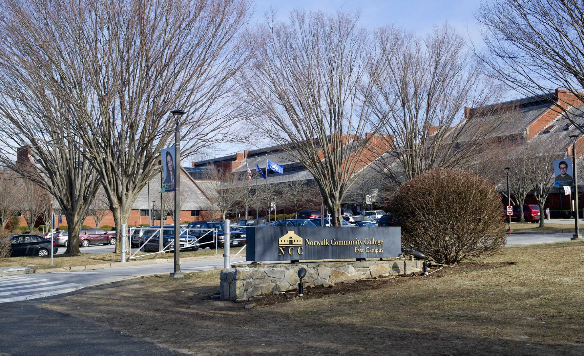 Norwalk Community College student self-monitoring for coronavirus