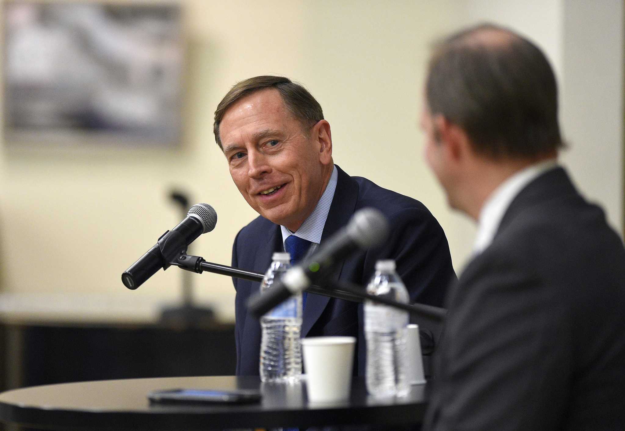 Gen. Petraeus speaks on Civility in Public Service at Stamford library