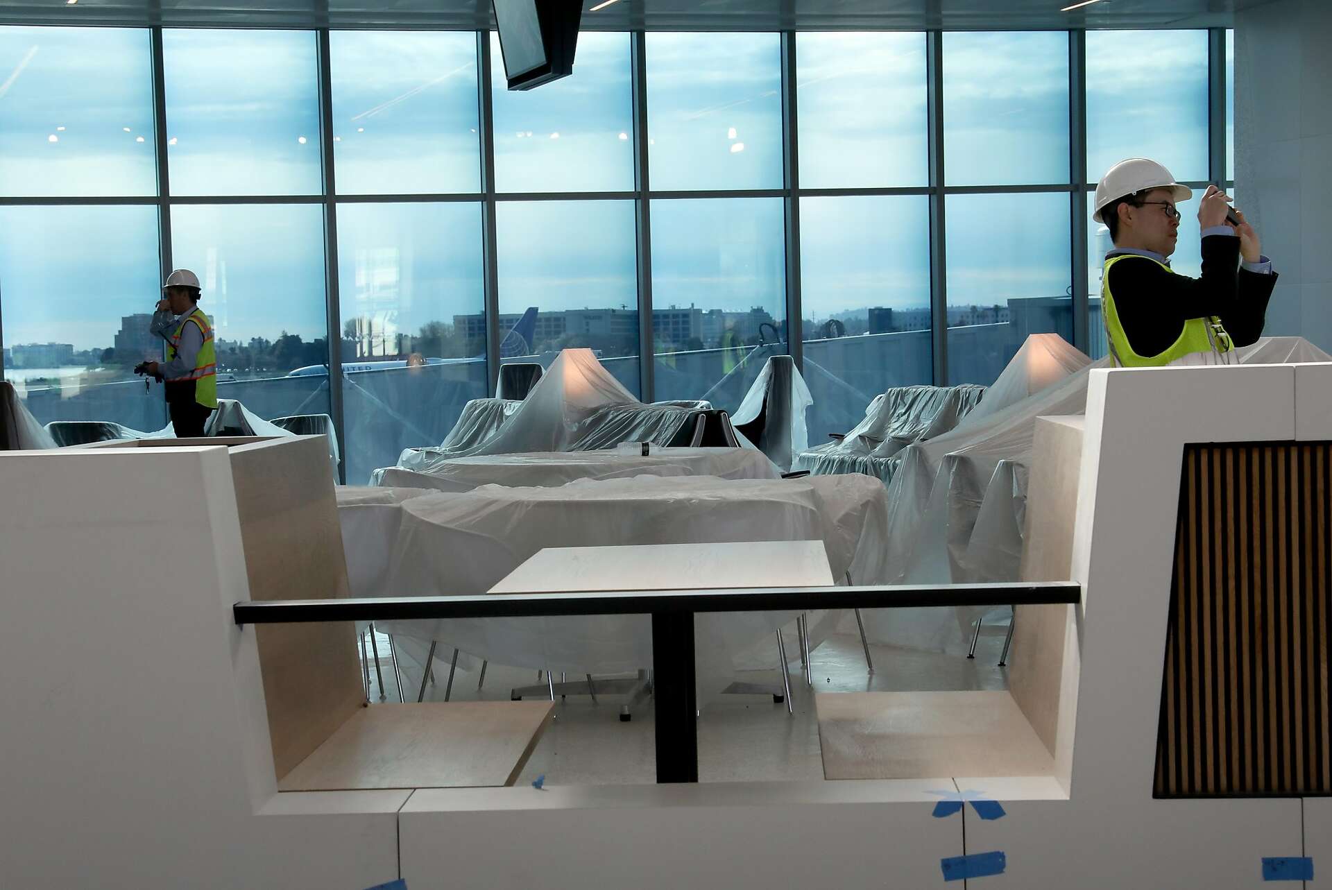 SFO’s new terminal makeover gets a sneak preview amid coronavirus fears