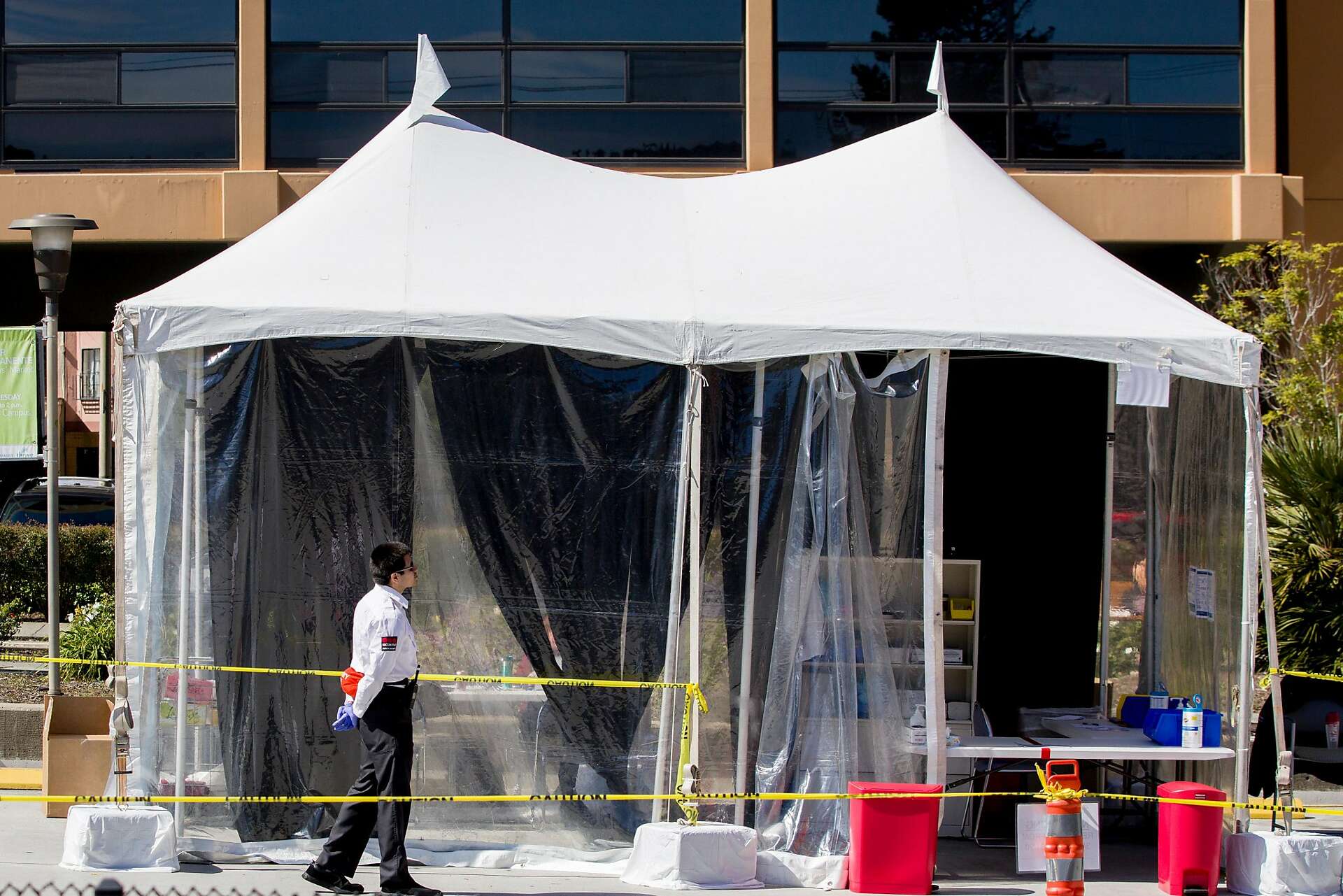 Drive-through coronavirus testing arrives in Bay Area, but supplies ...