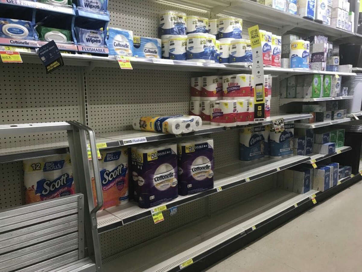 Toilet paper, disinfecting wipes in hot demand