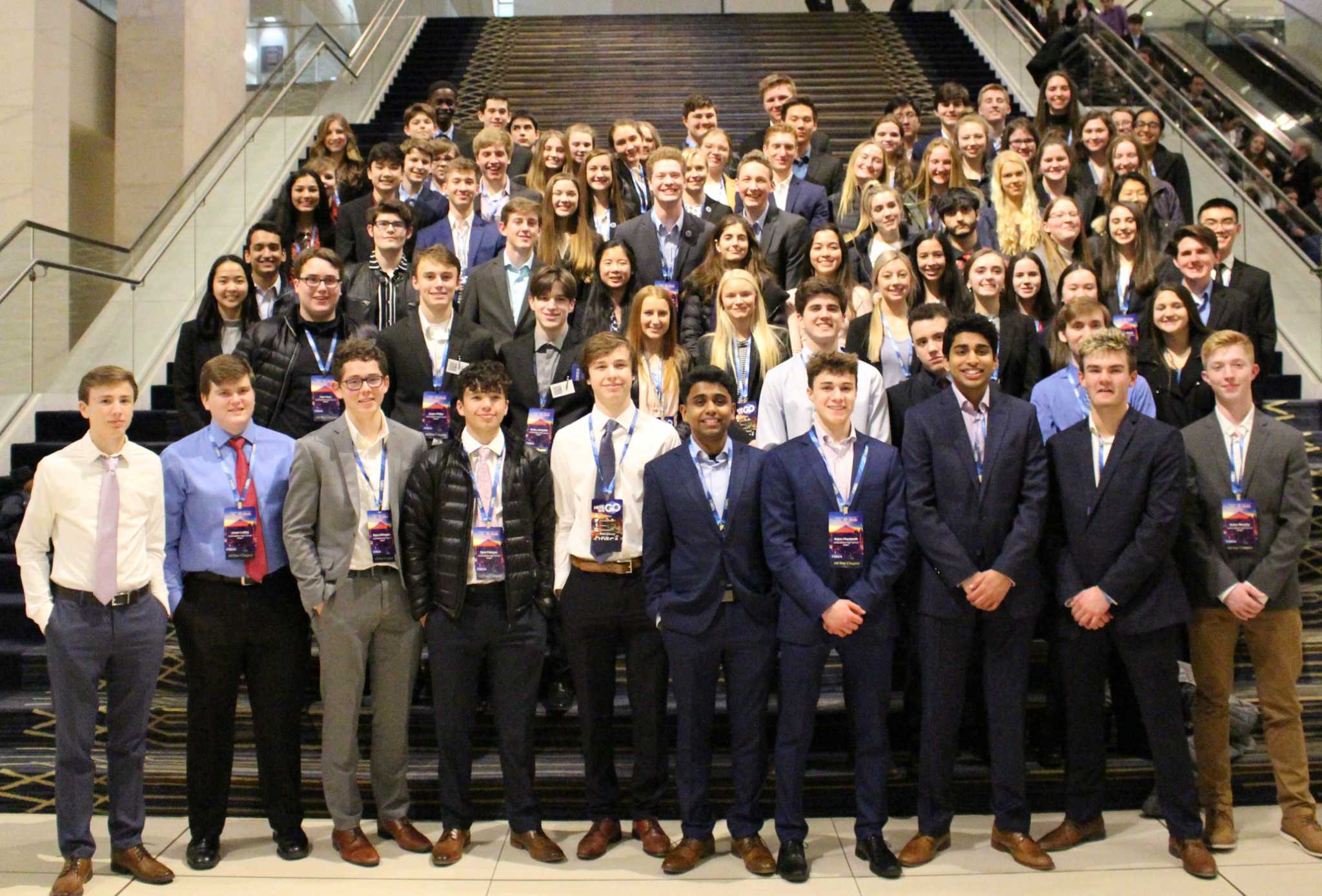 Dow High DECA competes at states