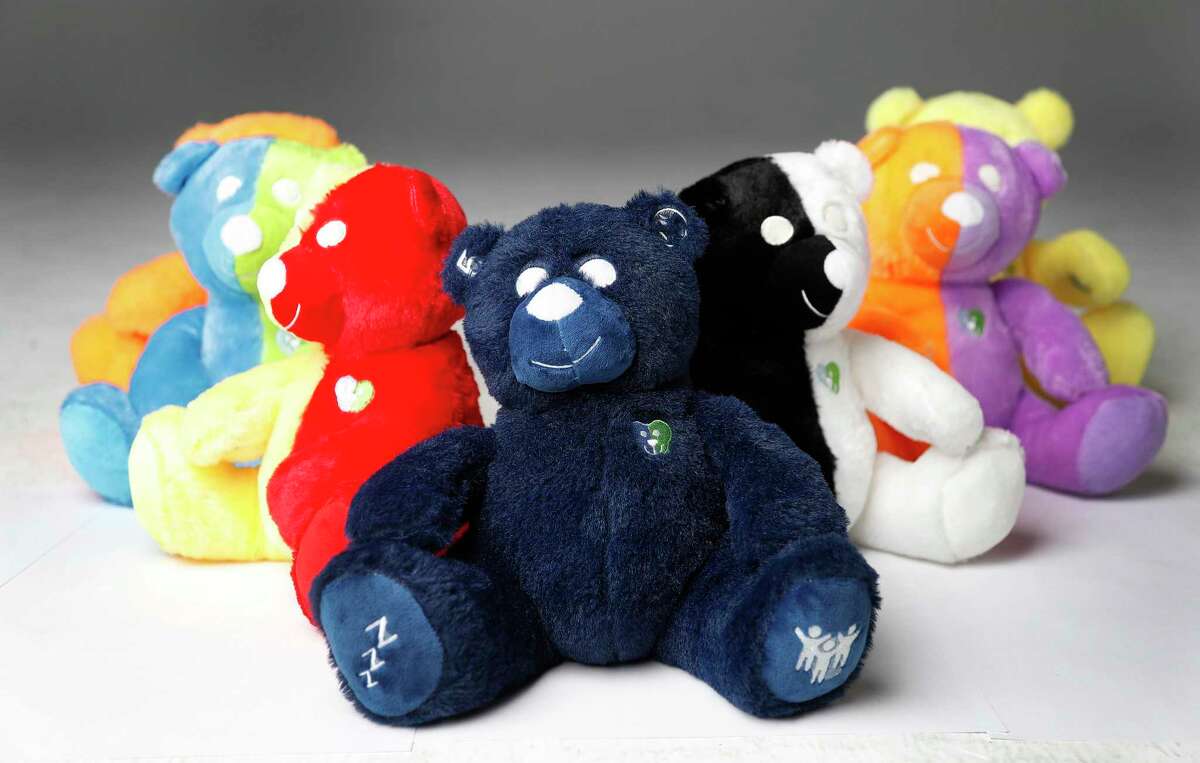 Friendswood woman develops a teddy bear to empower nonverbal children