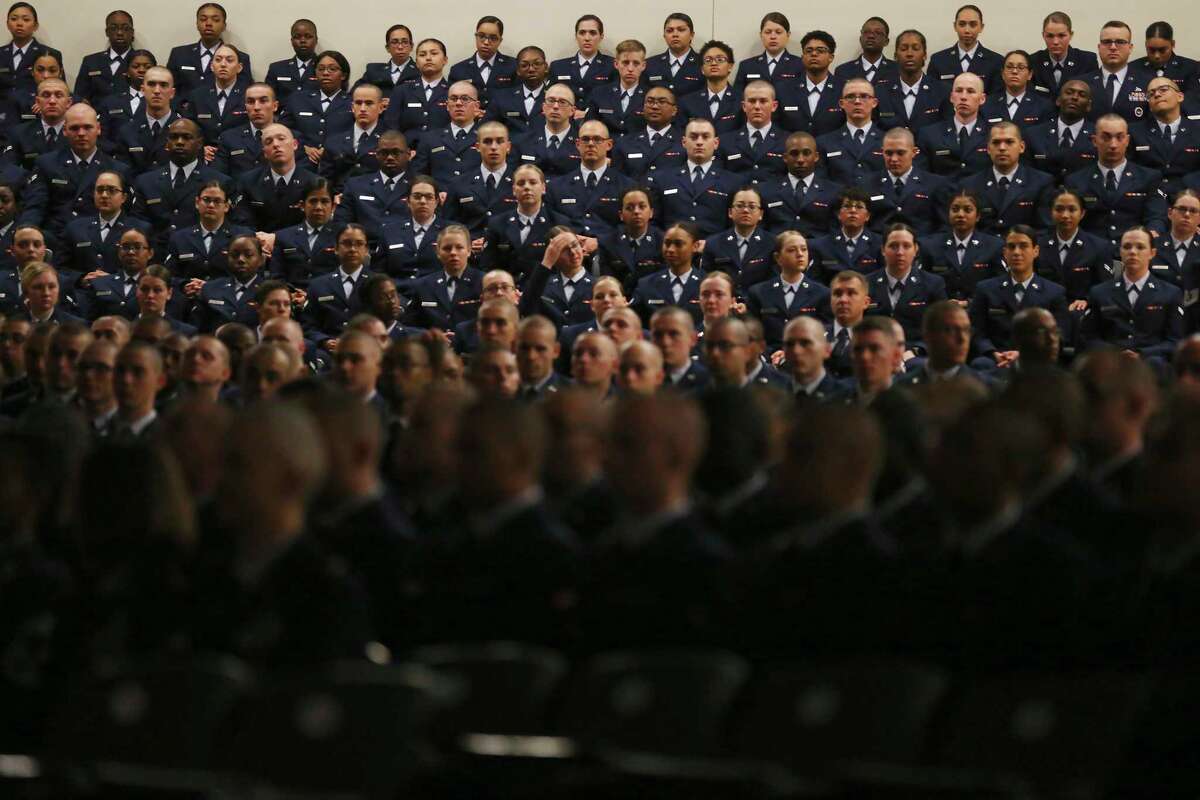 Coronavirus transforms Air Force graduation in San Antonio