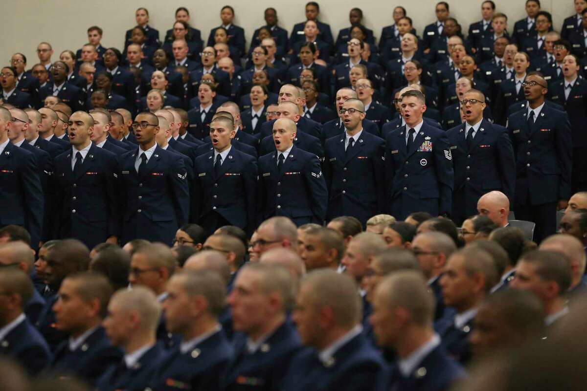 Coronavirus transforms Air Force graduation in San Antonio