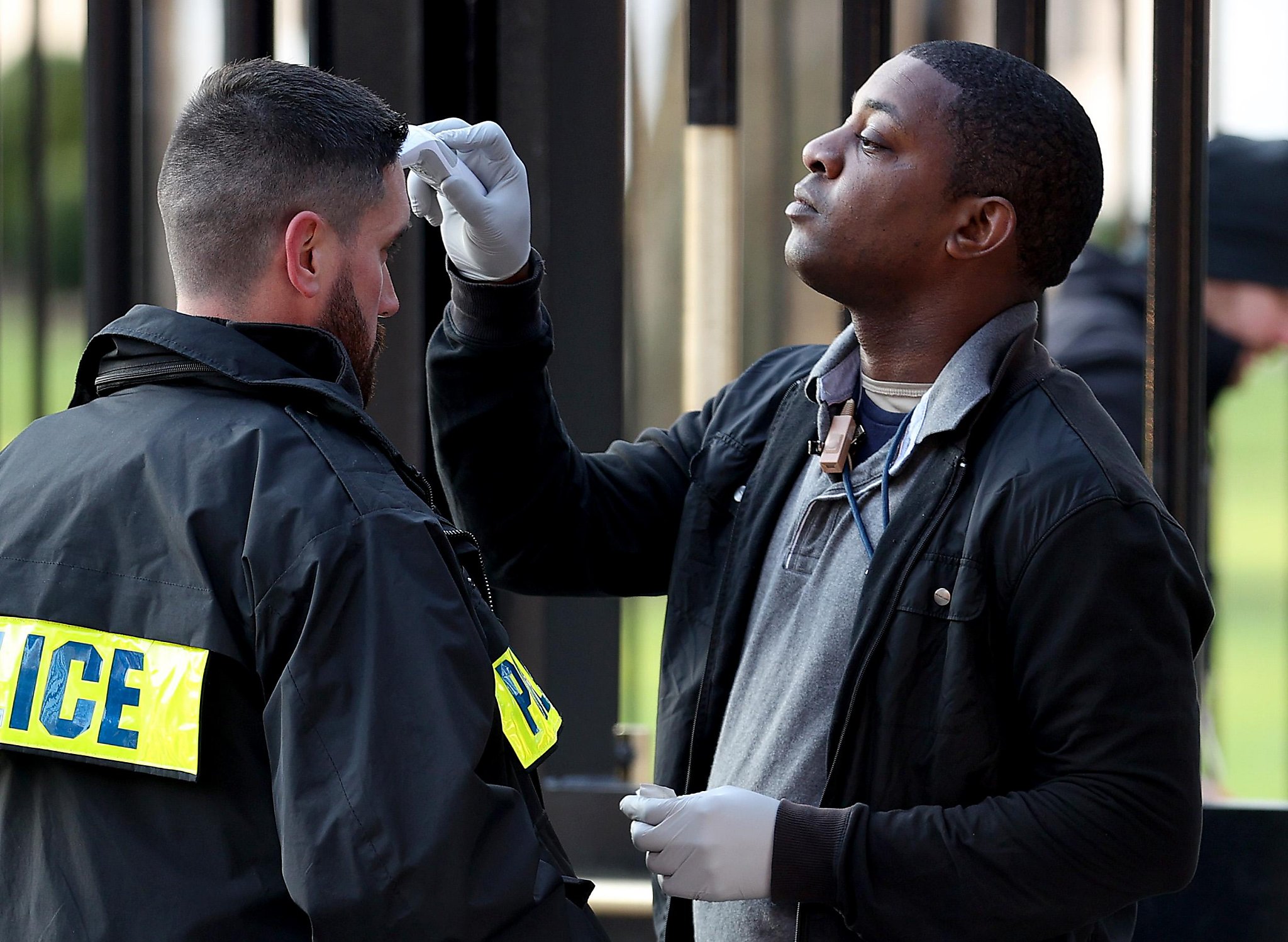 White House acts to protect president during outbreak