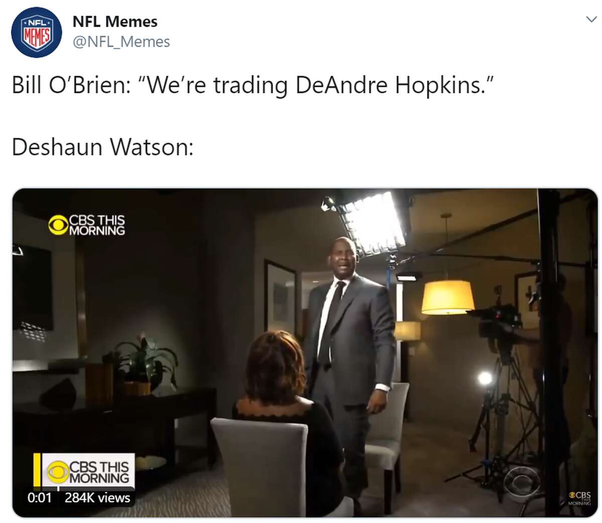 Hilarious memes mock Texans over DeAndre Hopkins trade