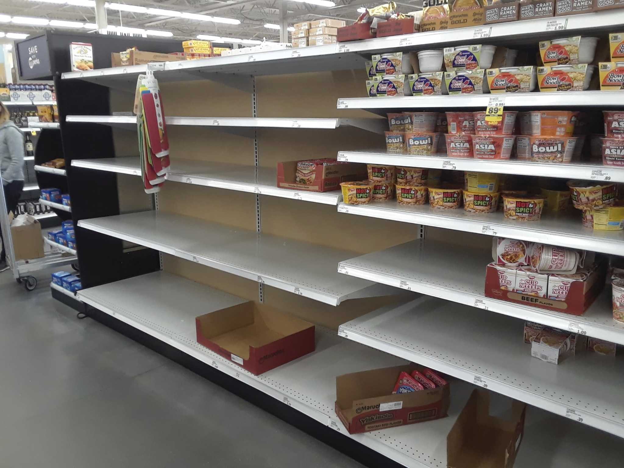 Items in high demand at stores in response to coronavirus