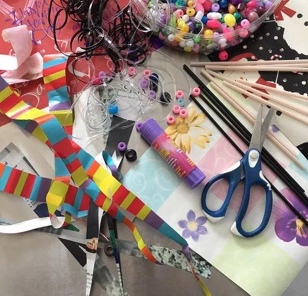 Crafting with kids at home during coronavirus: How to make paper beads