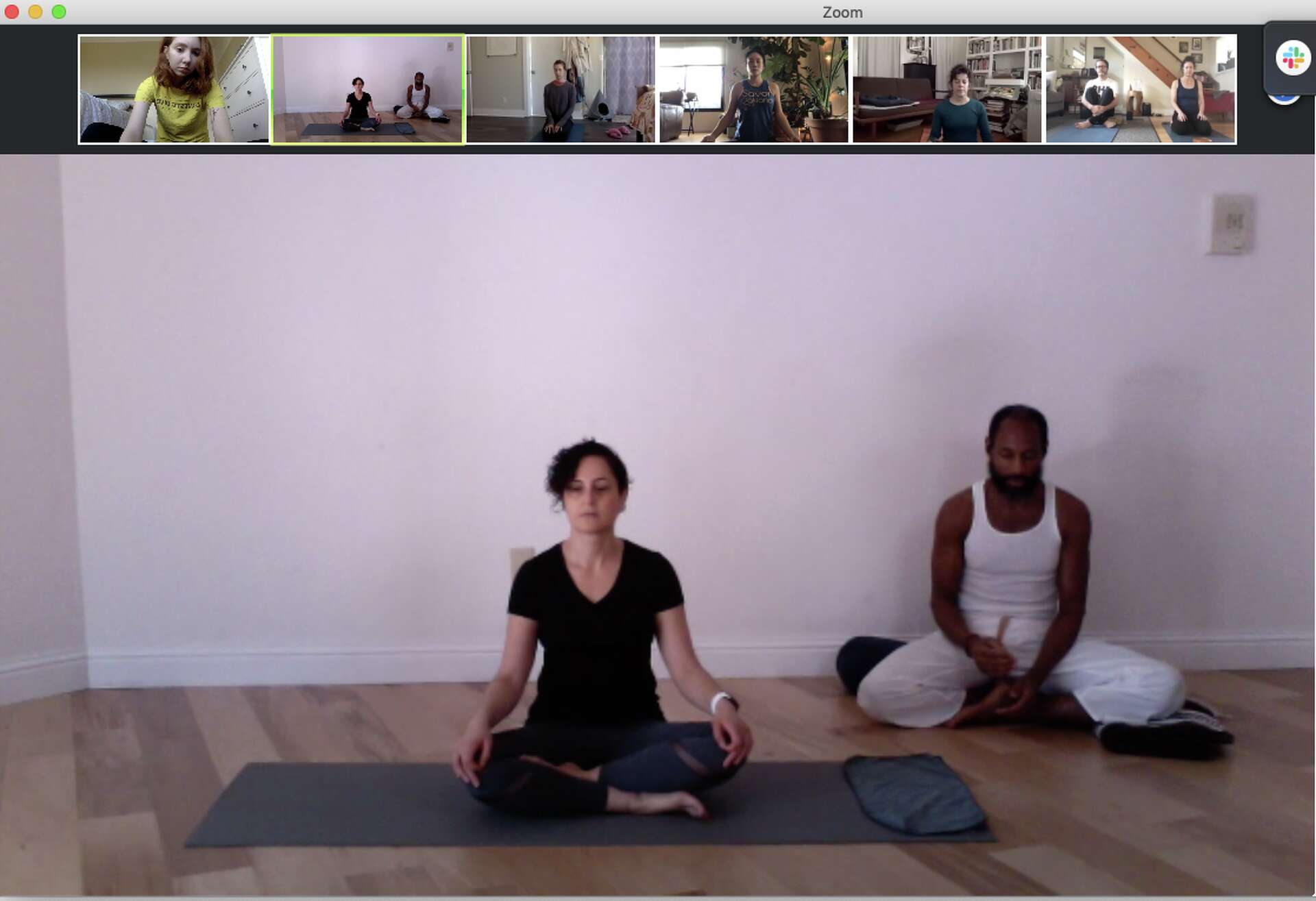 I tried virtual yoga. Here's why it may be better than the real thing