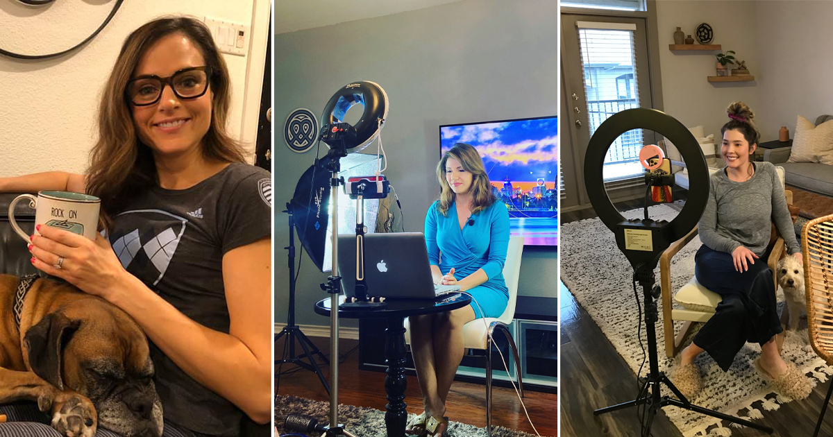 San Antonio TV anchors transform their homes into studios amid ...