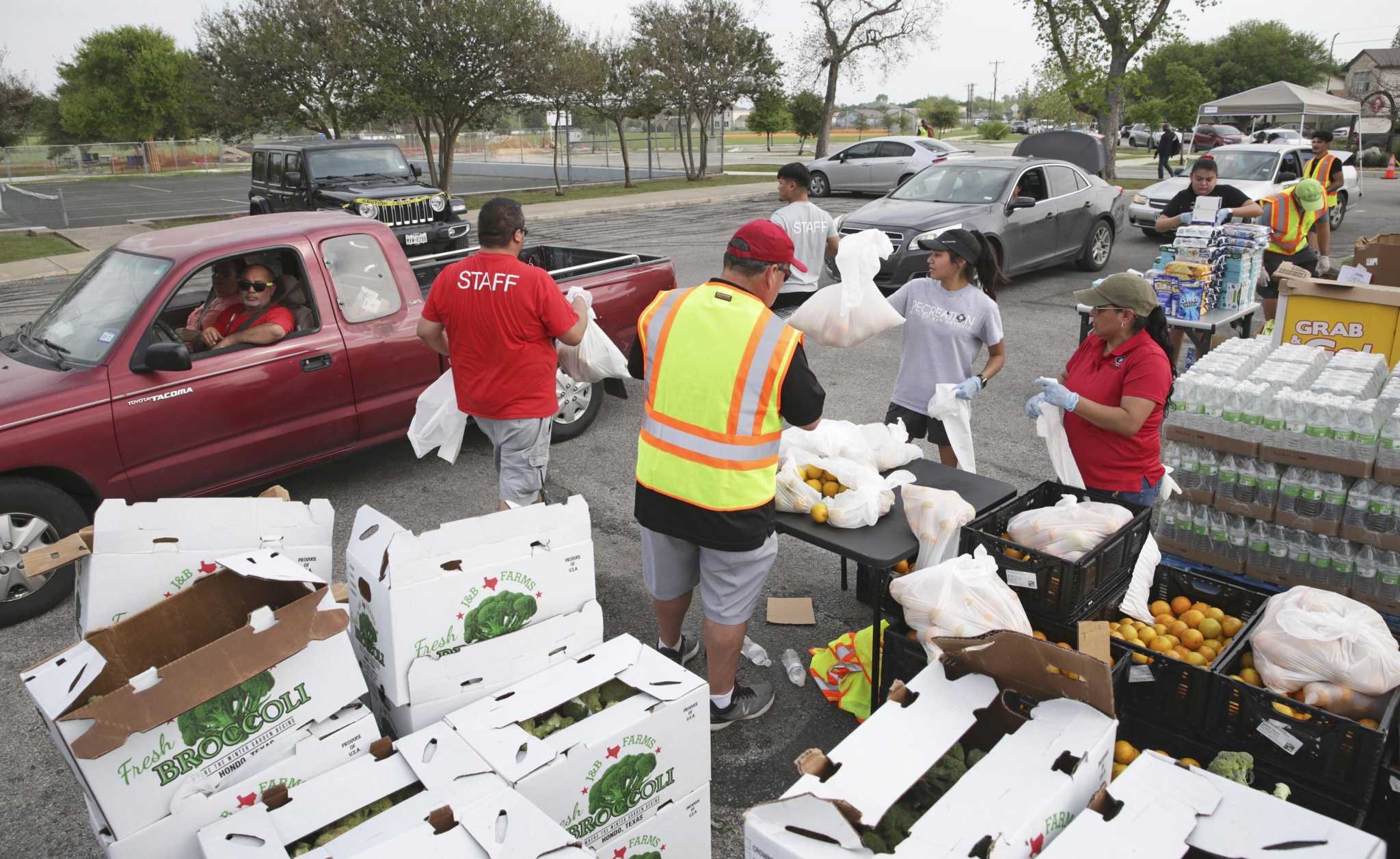 San Antonio food pantries address growing need to provide groceries ...