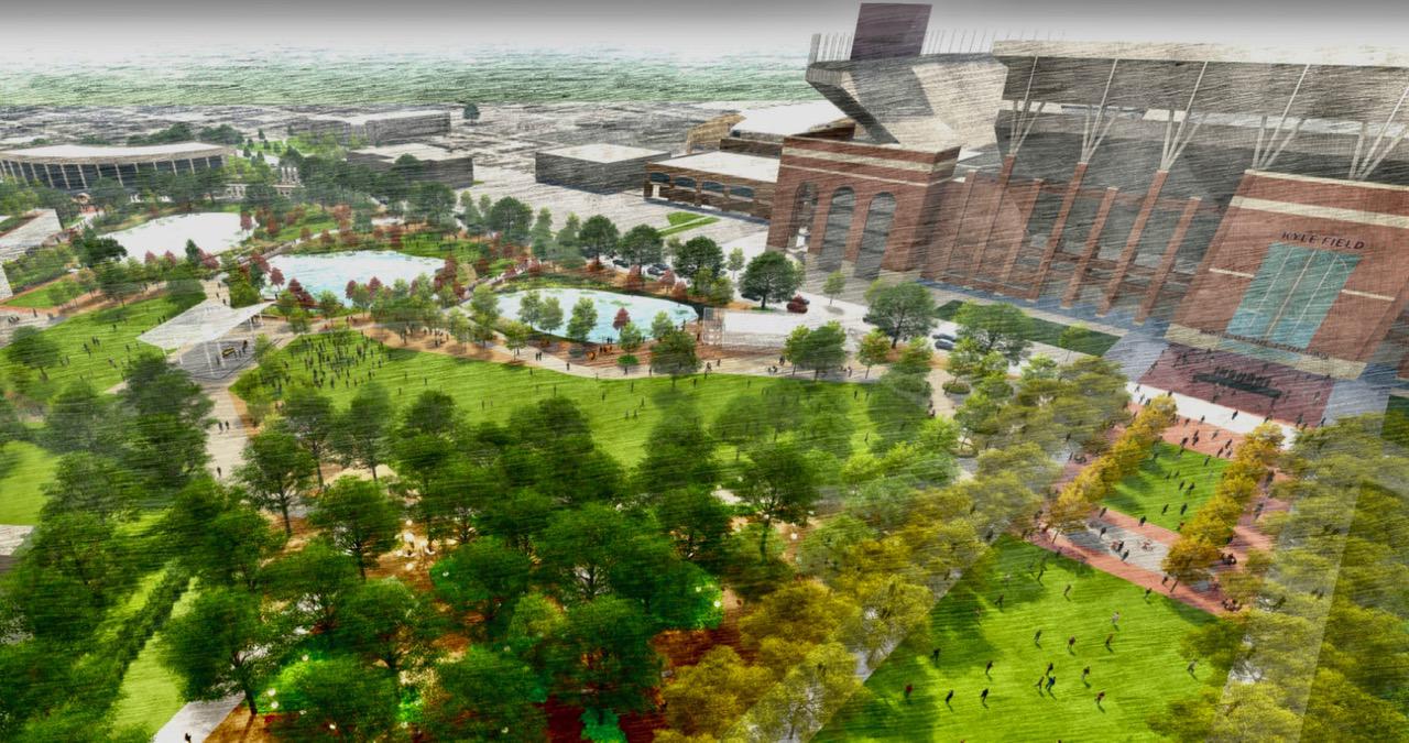 ‘Aggie Park’ to enhance surroundings at Texas A&M’s Kyle Field