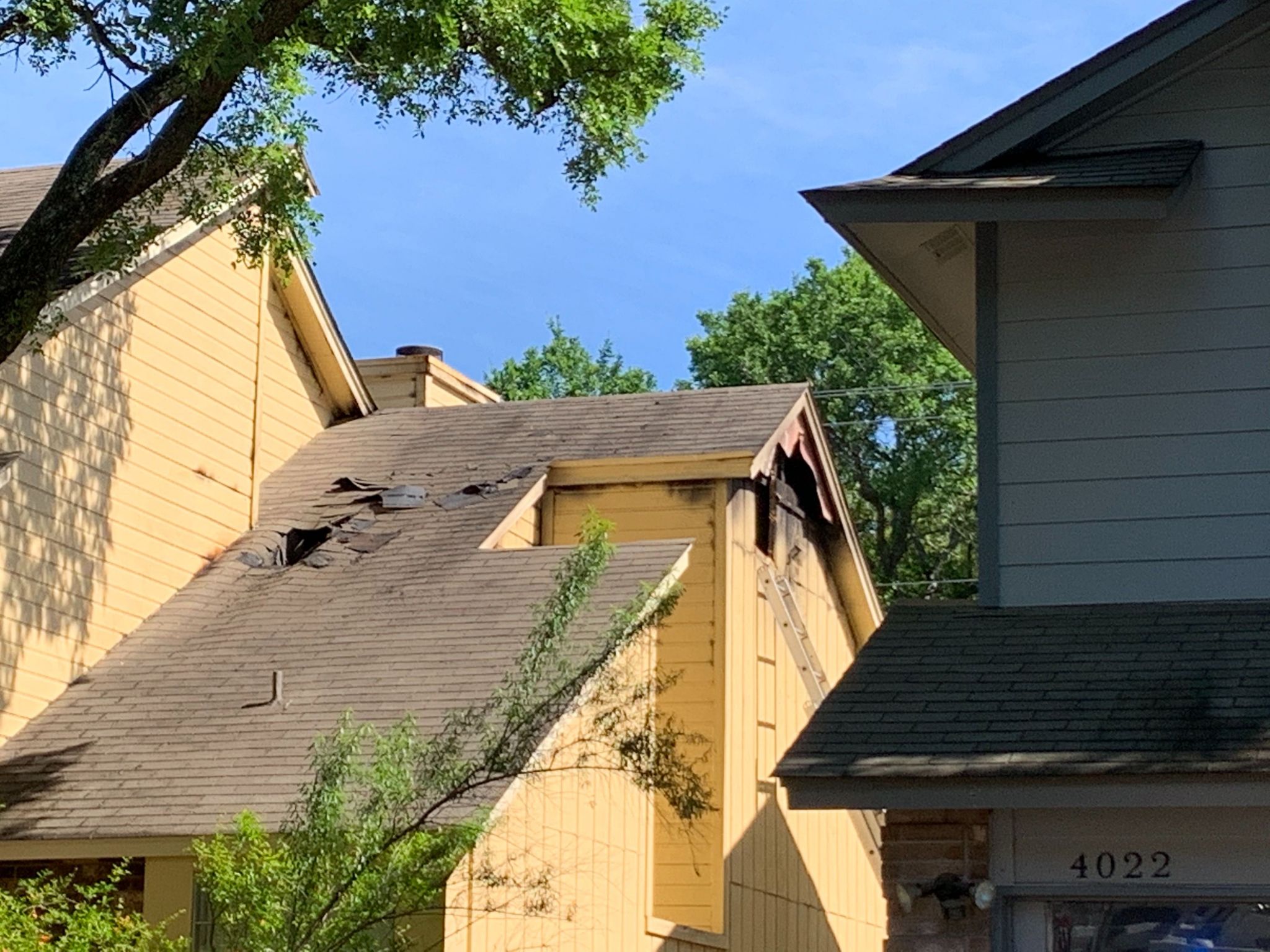 House fire displaces family on Northeast Side