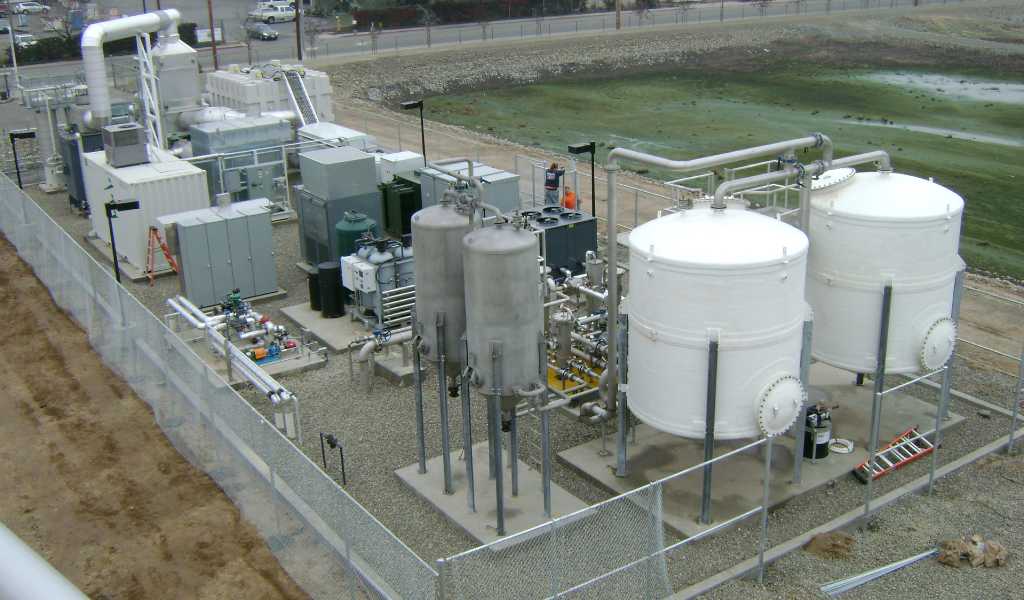 FuelCell converts methane gas into electricity