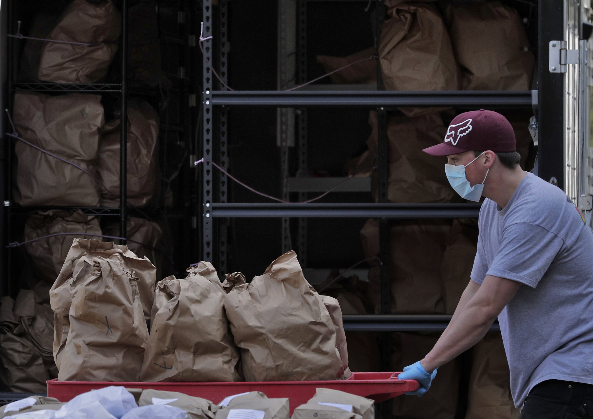 Farmers’ markets face social distancing challenges as peak season begins