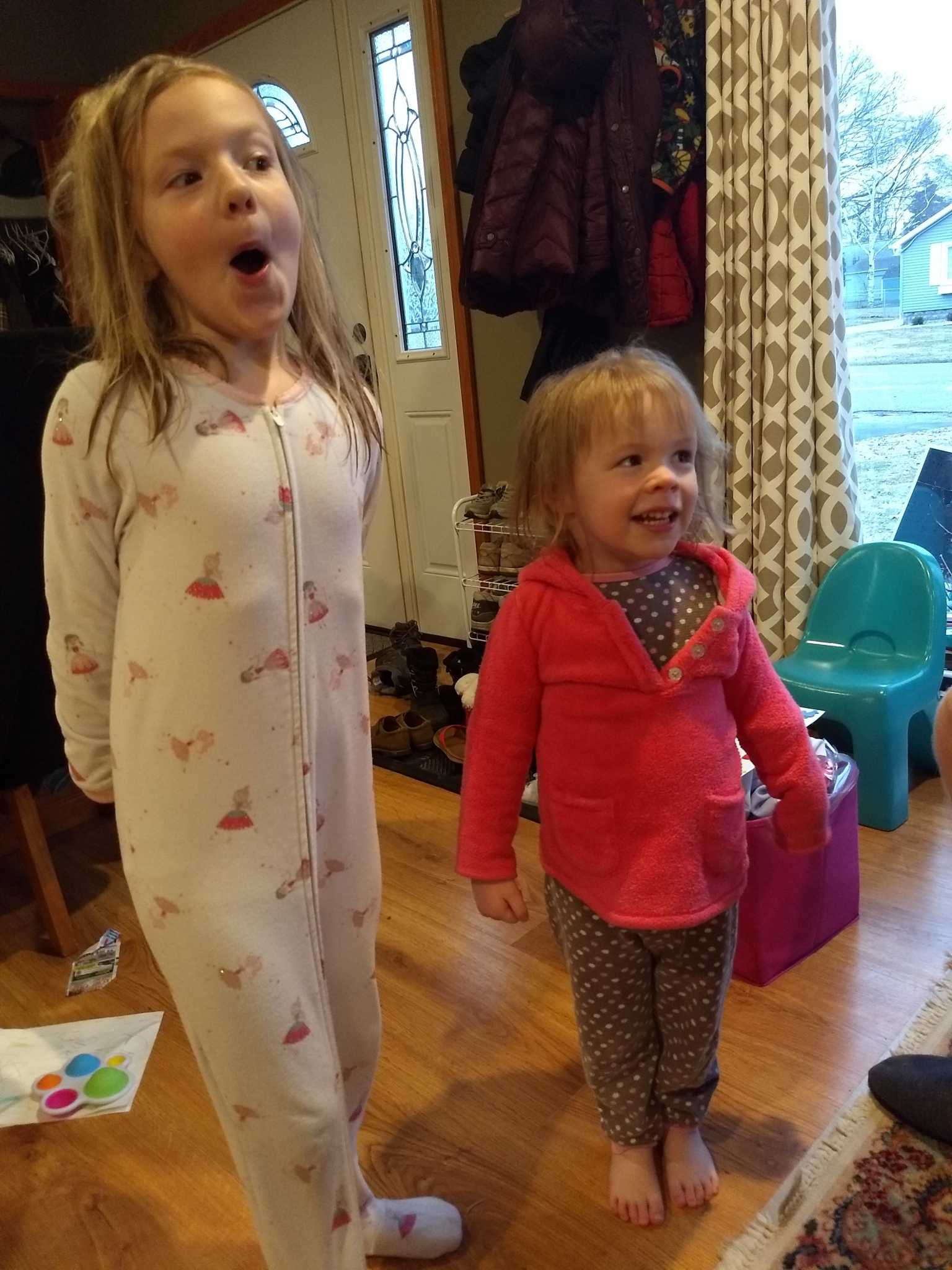 Manistee family shares toys for neighbor children during isolation