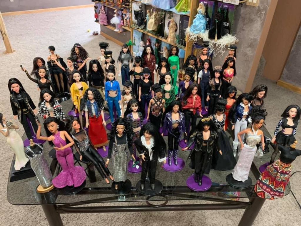 You have to see this Houston fan's massive collection of Selena dolls