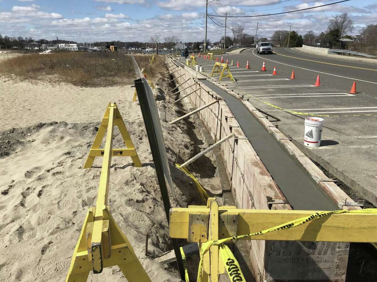 Gulf Beach gets retaining wall extension, early regrading