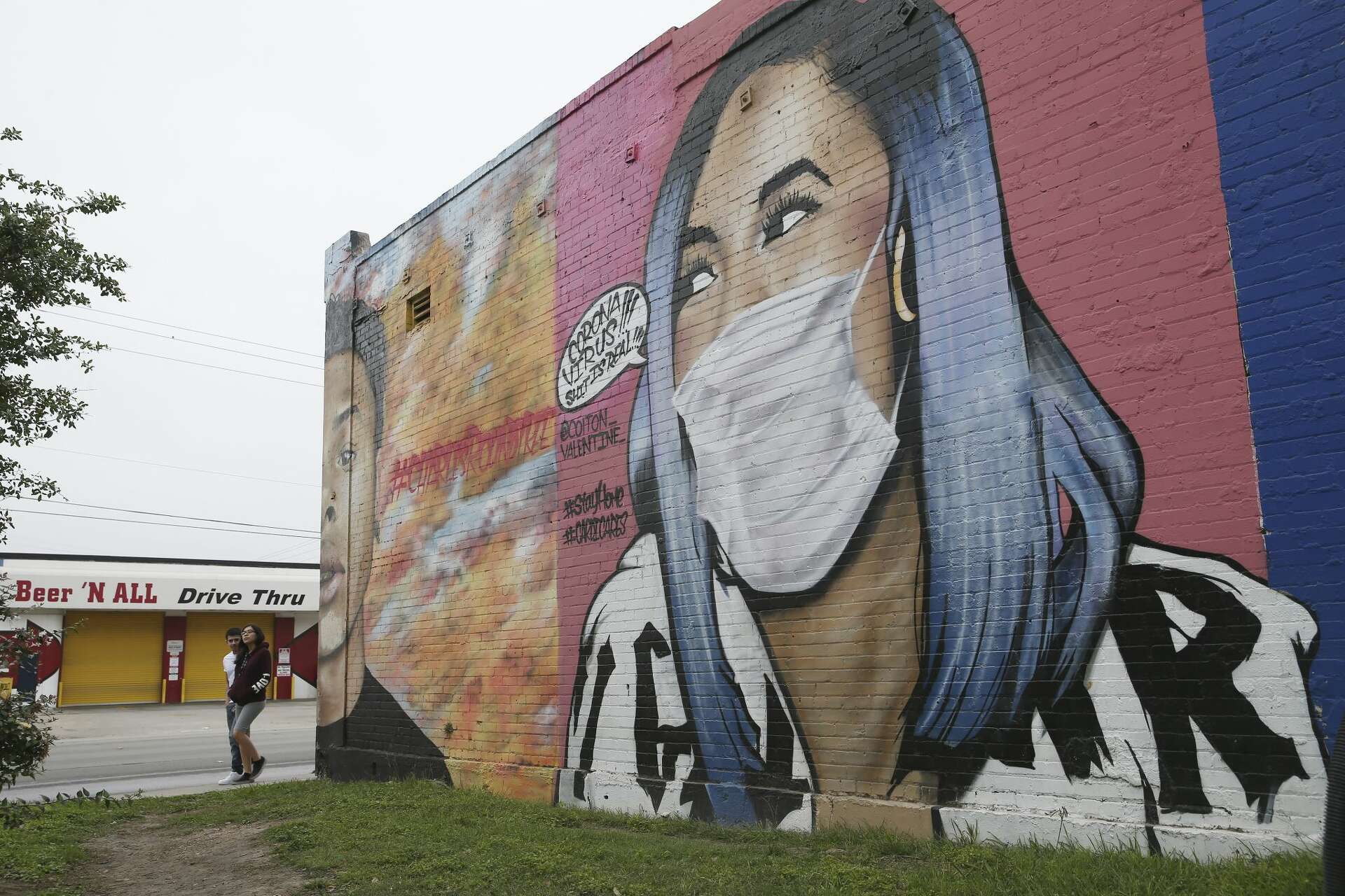 San Antonio's Cardi B mural gets a coronavirus makeover and a shout-out from the rapper