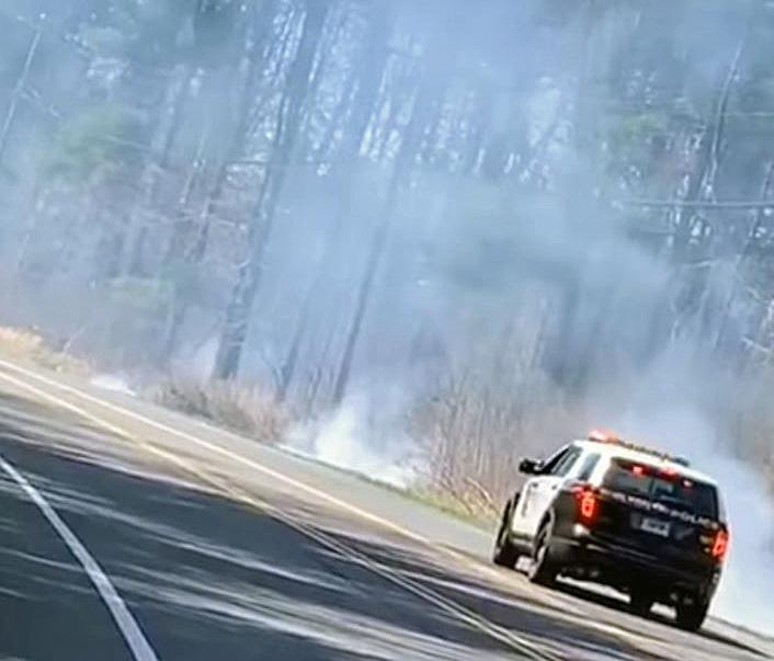 Shelton firefighters extinguish brush fire