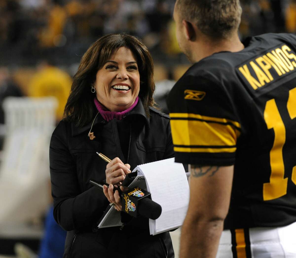 Award-winning NFL sideline reporter Michele Tafoya on the Olympics, NFL ...