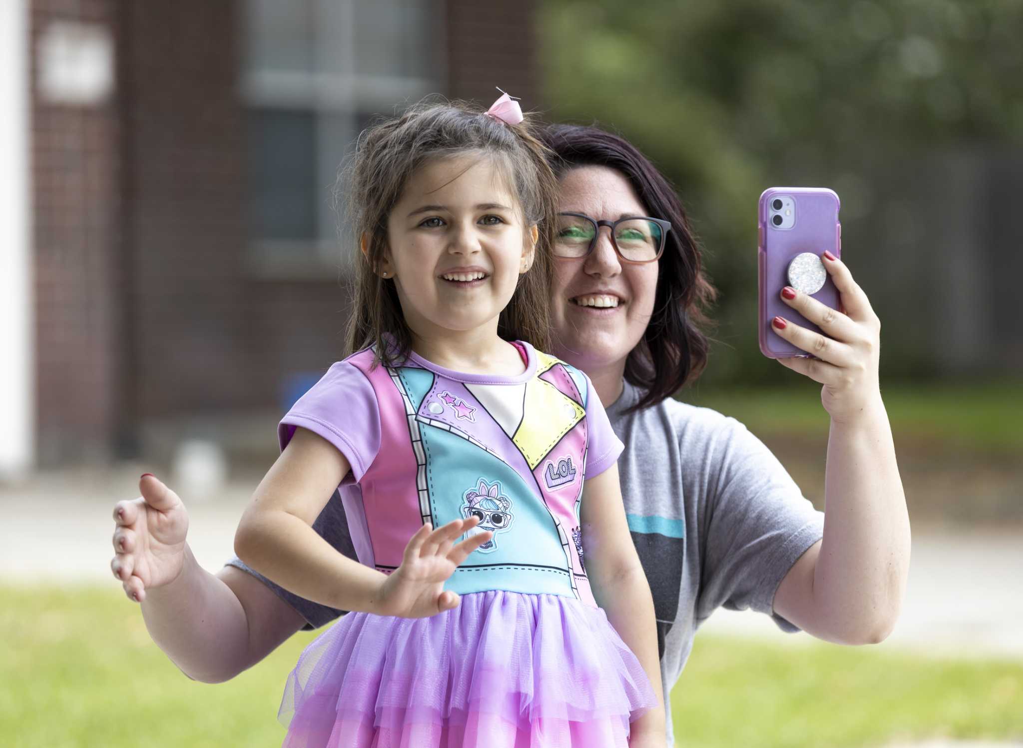 Atascocita 5-year-old gets surprise party while social distancing