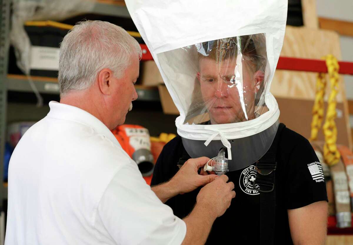 Conroe firefighters stay safe, protected while working under ...