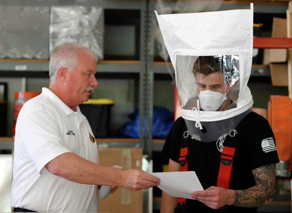 Conroe firefighters stay safe, protected while working under ...