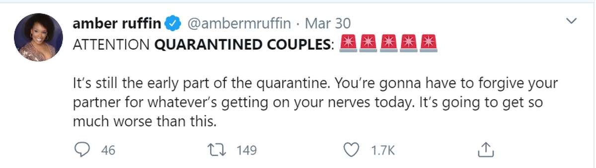 Funny quarantined couples memes show life amid stay-at-home order