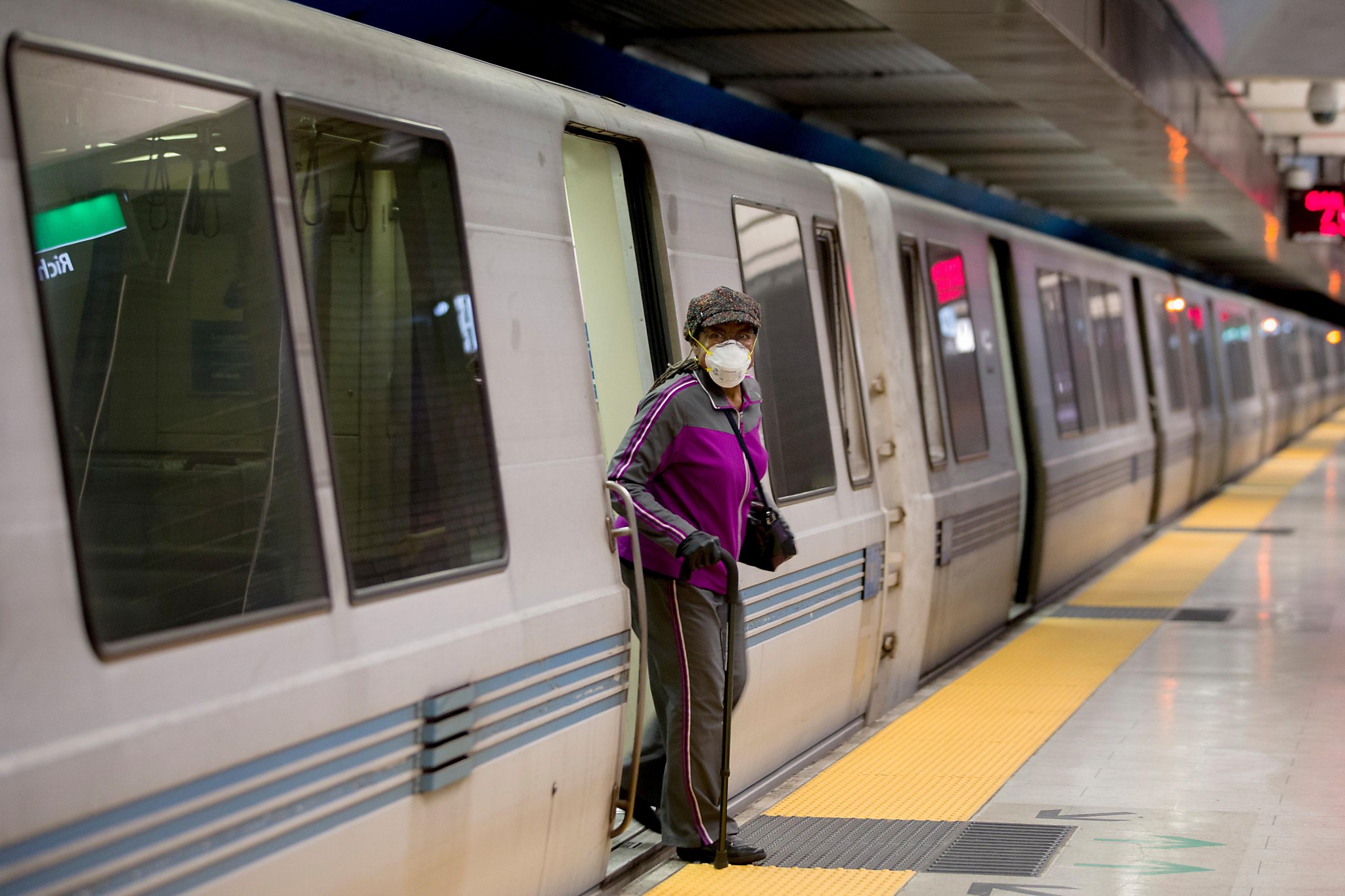 BART cuts service to 2 trains per hour as devastating financial losses ...