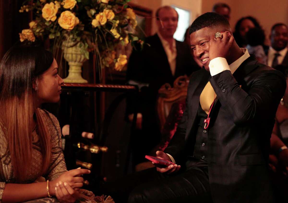 Former Rice basketball player Breion Allen marries Jameis Winston ...