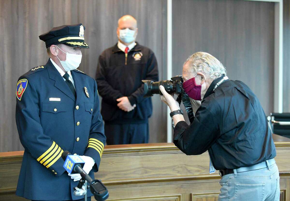 Pandemic can’t prevent Stamford from swearing in new police chief