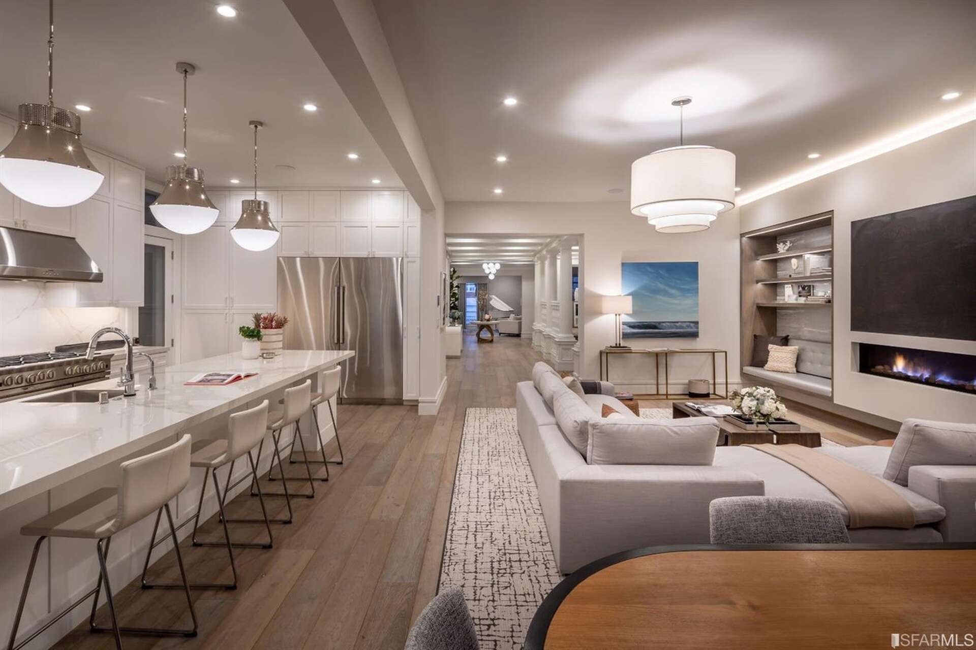 Just-renovated Pac Heights mansion with indoor swimming pool fetches ...