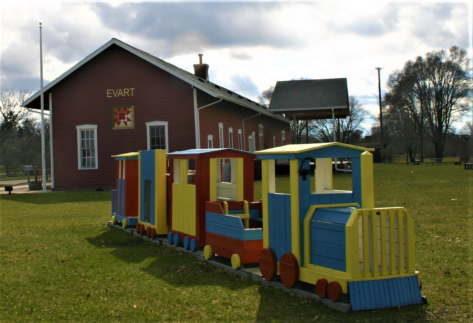 Evart Depot on track to become historic district