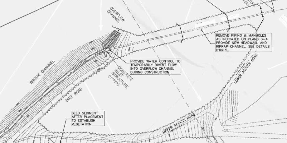 Winsted officials still battling silt runoff from Sucker Brook Dam