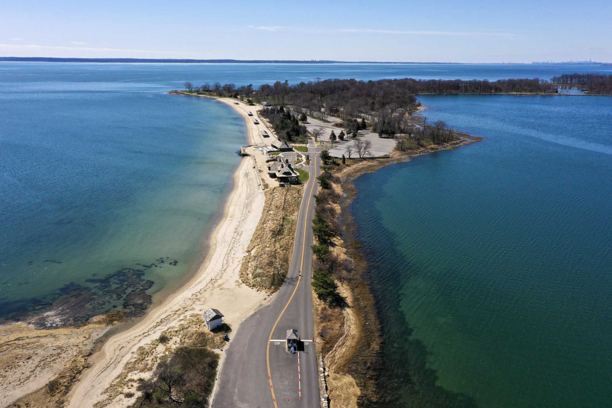 In aerial photos: What CT looks like when nearly everyone stays home