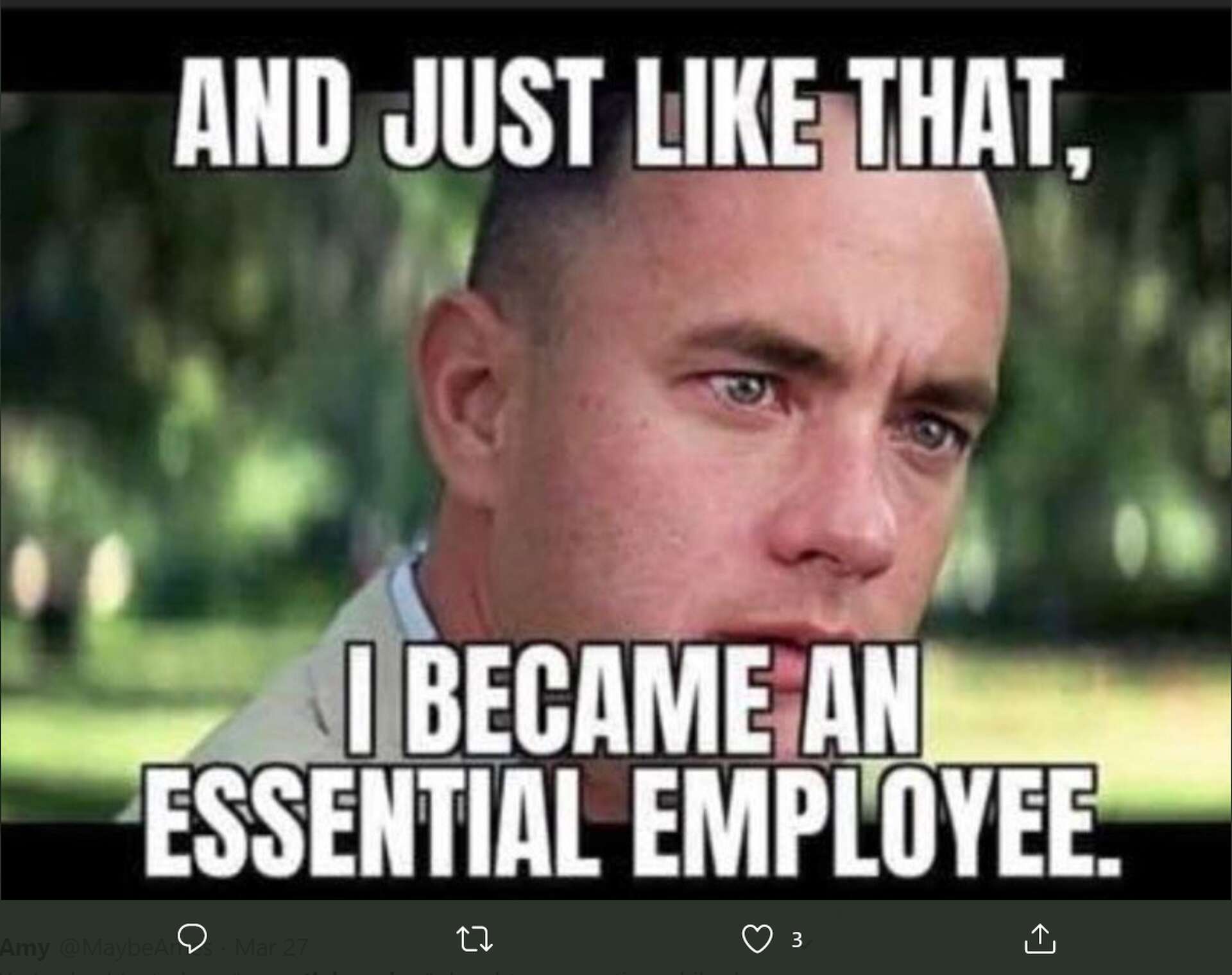 Hilarious memes that describe essential worker life