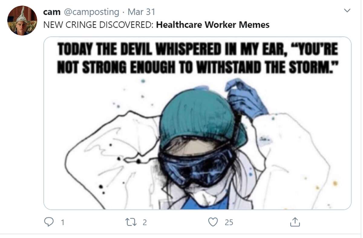 Memes that describe the tireless work of healthcare workers amid COVID-19
