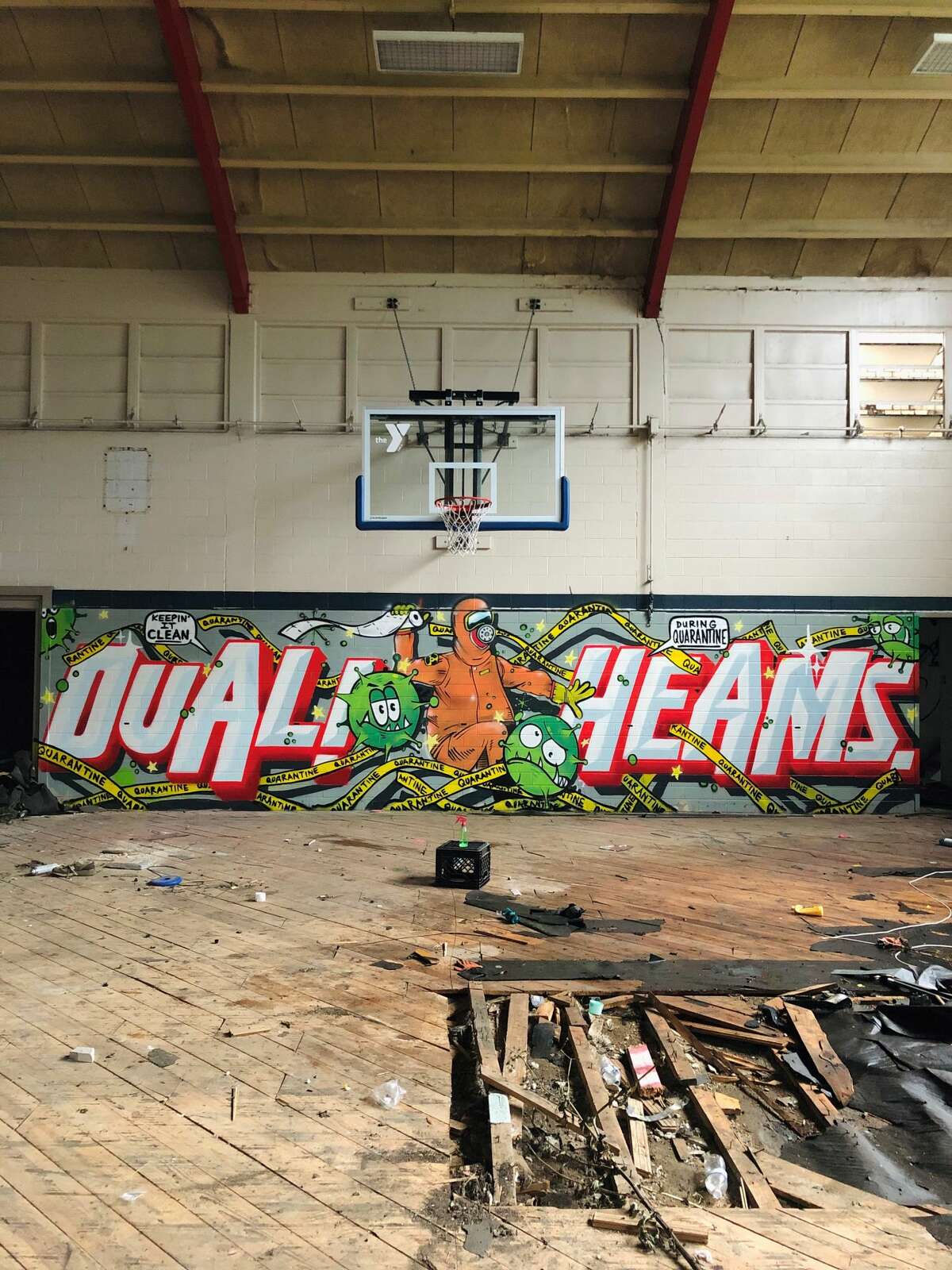 New coronavirus-inspired art, murals dot Houston's landscape