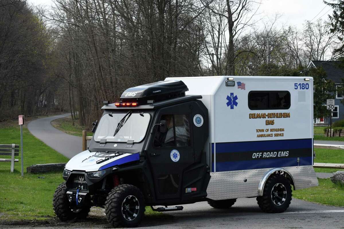Mini-ambulance for Albany County Rail Trail comes just in time