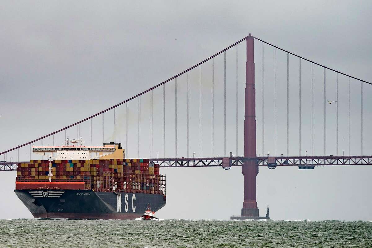 MSC Anna is the largest container ship ever to visit the Port of Oakland