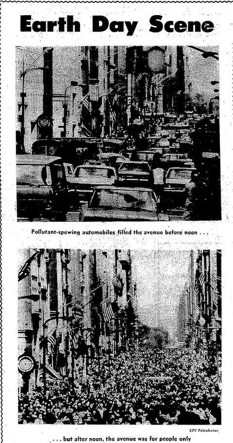 How The Chronicle covered the first Earth Day, 50 years ago