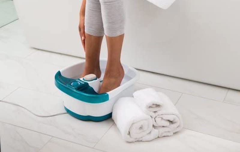 Every grown adult needs a foot bath in their home