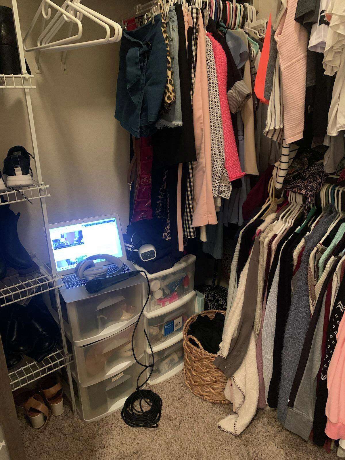Houston media personalities share their makeshift news setups as they ...