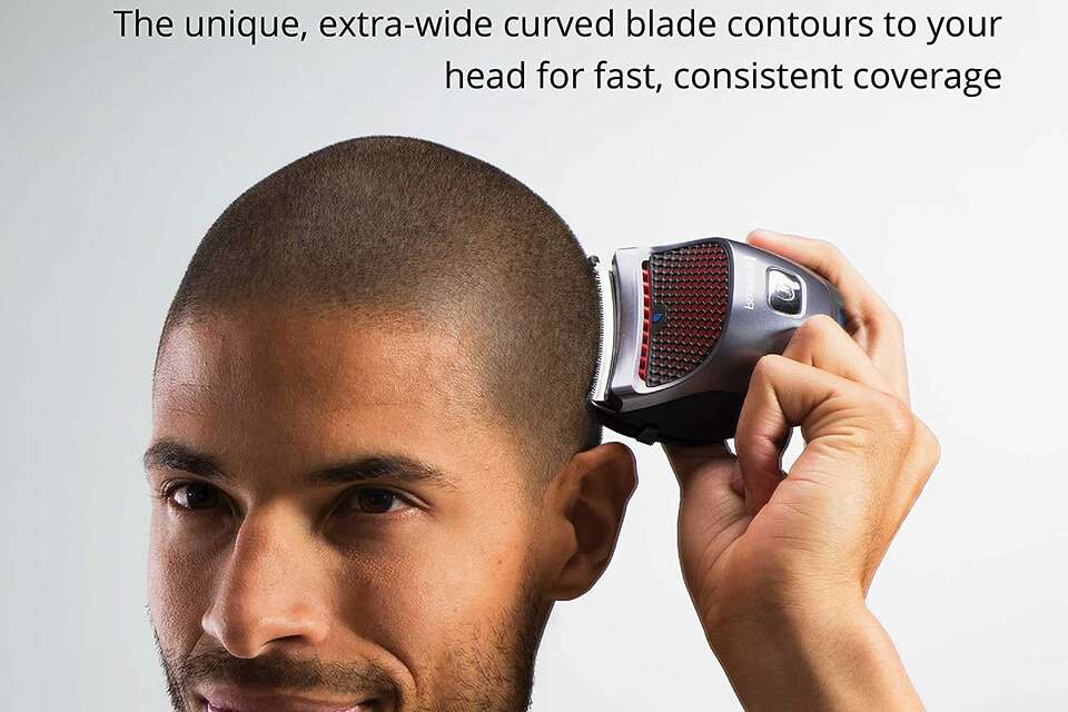 buzz cut with beard trimmer