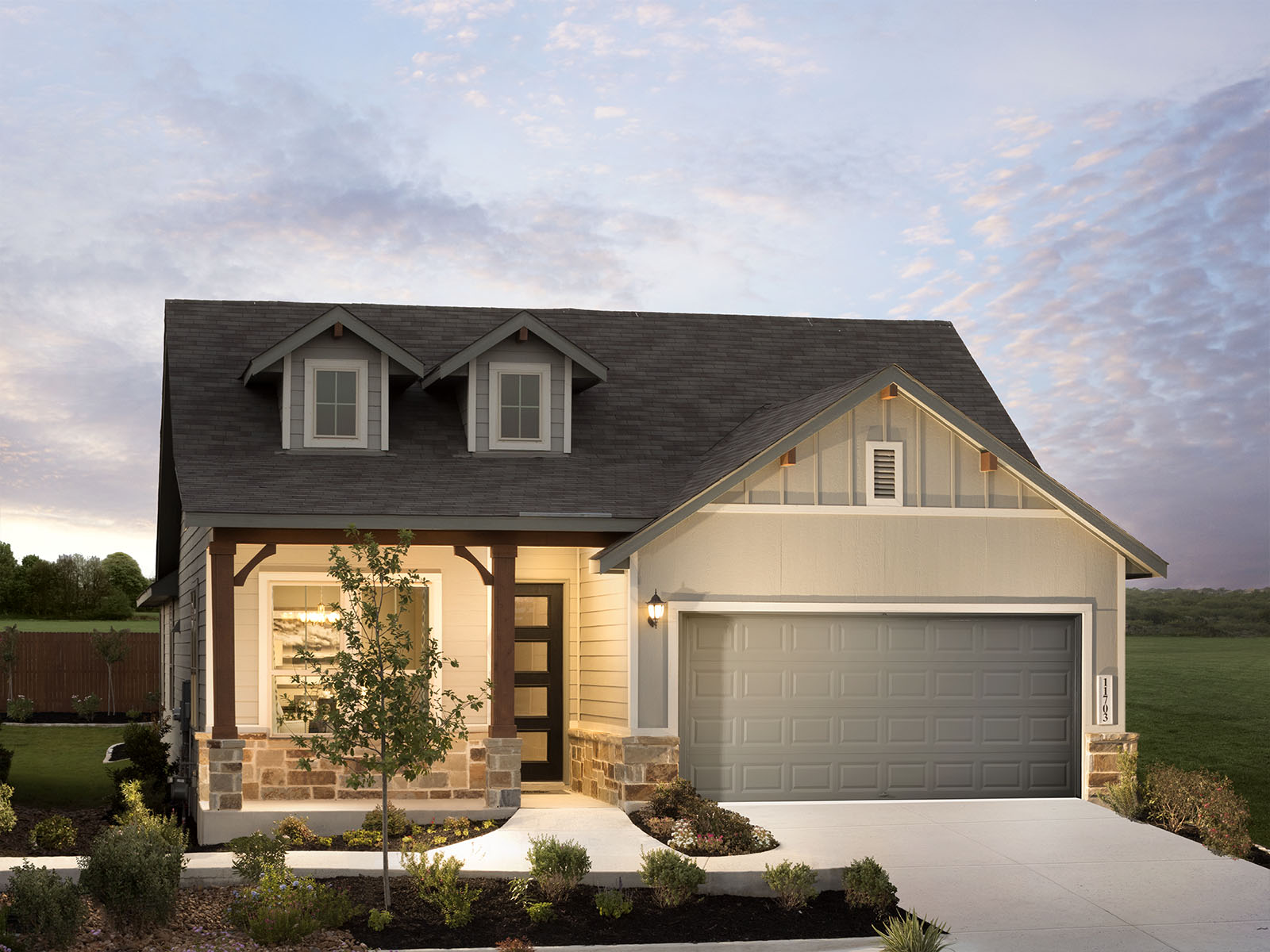 Meritage Homes in Harlach Farms, Historic Castroville, Texas!