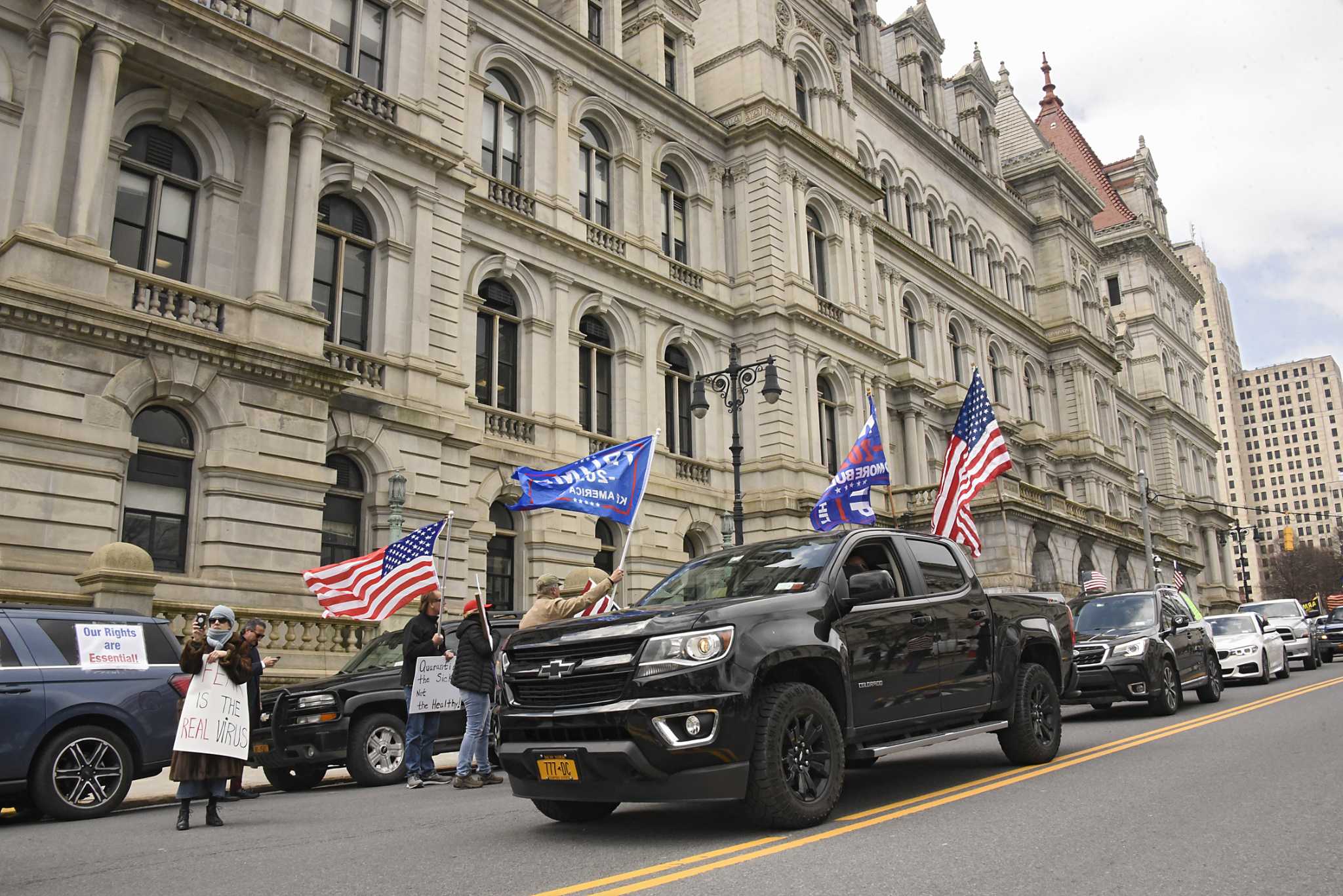 Sheehan warns residents of second 'Re-open New York' protest