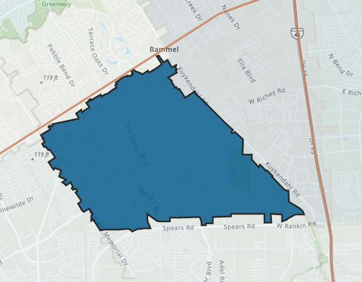 Zip Code Map Of Harris County - Map